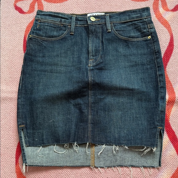 Frame Denim | Skirts | Frame Denim Skirt | Poshmark